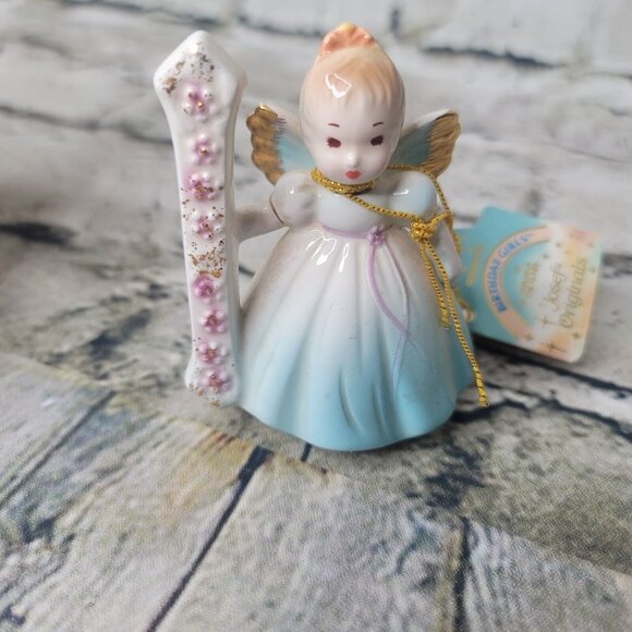 Josef | Art | Vintage Josef Originals Birthday Doll Angel Figure Year ...